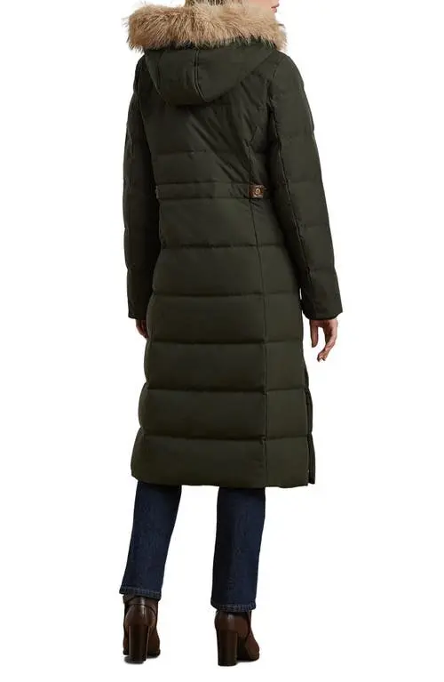 Ralph Lauren Heritage Down And Feather Puffer Coat - Litchfield